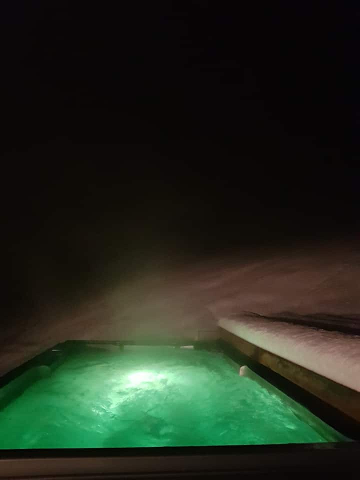 Un Paradis Caché Avec Jaccuzzi 10 Places Et Sauna - Notre-Dame-de-Bellecombe