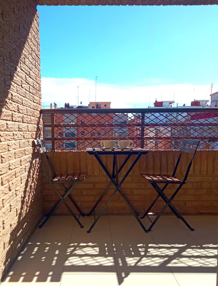 Luminoso Apartamento Only Adults - Valencia