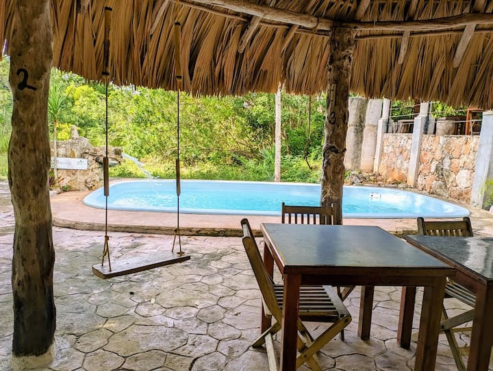 Cabañas, Selva Y Familia Maya - Yucatán