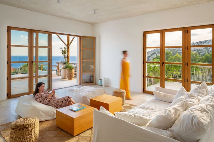 Sublime Villa Et Piscine Vue Mer - Marseille