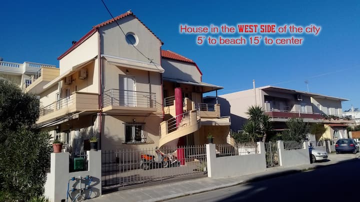 Cosy New Apartment- 5' To The Beach, 15' To Center - Chania
