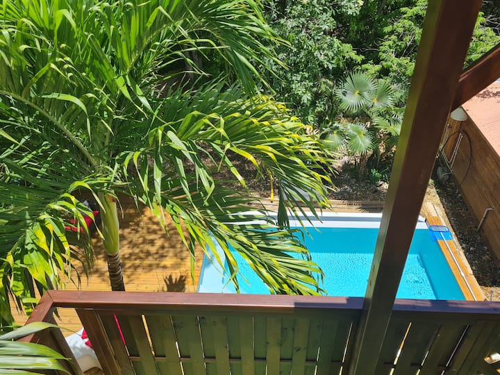 Villa Avec Piscine  En Guadeloupe Proche Plage - Guadeloupe