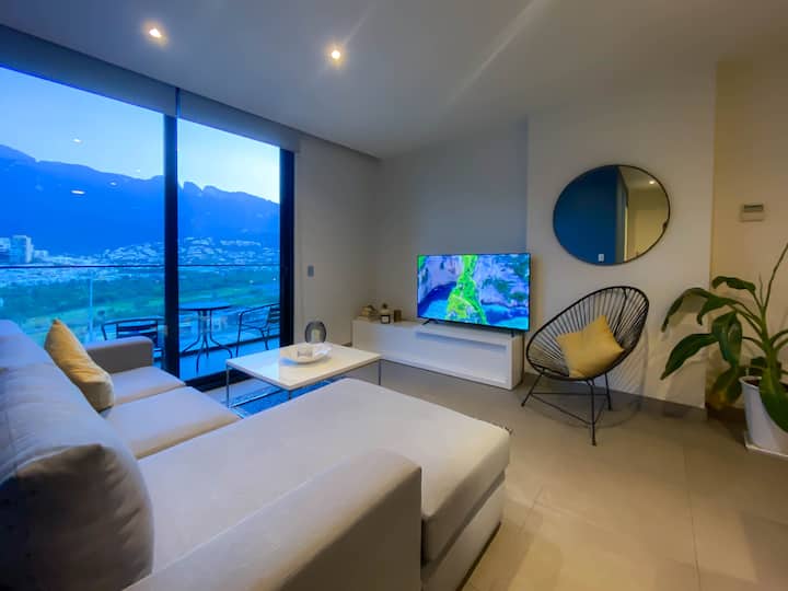 Departamento En Magma Towers Con Increíbles Vistas - San Pedro Garza García