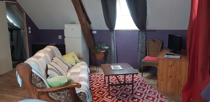 Grand Appt. Tout Confort , Sanitaires Au Palier. - Sainte-Mère-Église