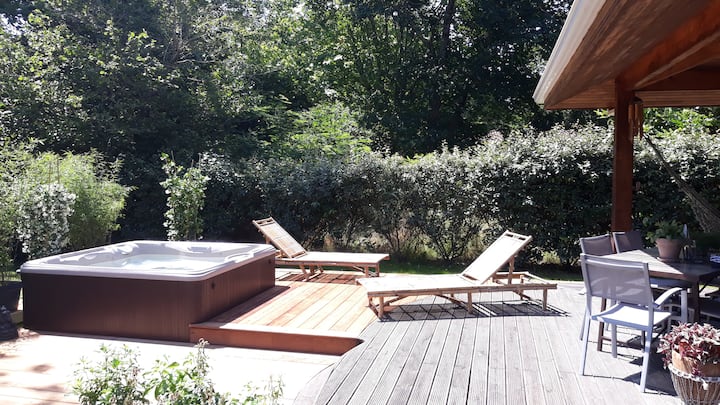 Villa 6 Personnes Avec Spa Extérieur - Messanges