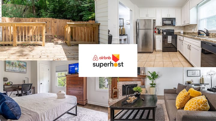 Nest Near I-75 & Atl Attractions | Smart Tvs! - Marietta, GA