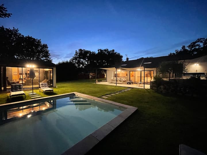 Villa Heaven, Piscine Chauffée Entre Aix & Luberon - Lourmarin