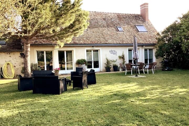 Gîte Familial 6 Personnes :  La Motte Ferme Royale - Langeais