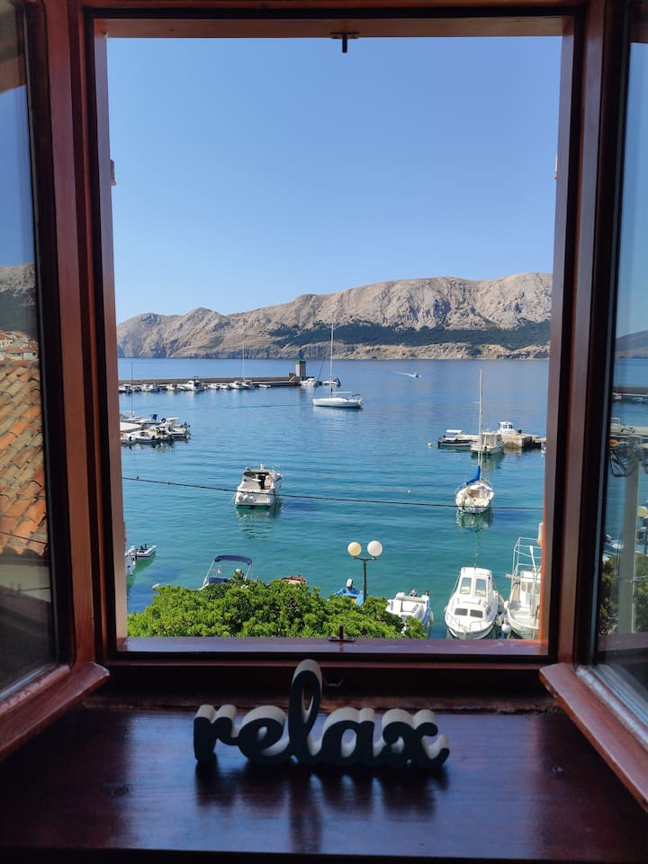 Margarita - Sea Dream, App 50m2 + Terrace 50m2 - Baška