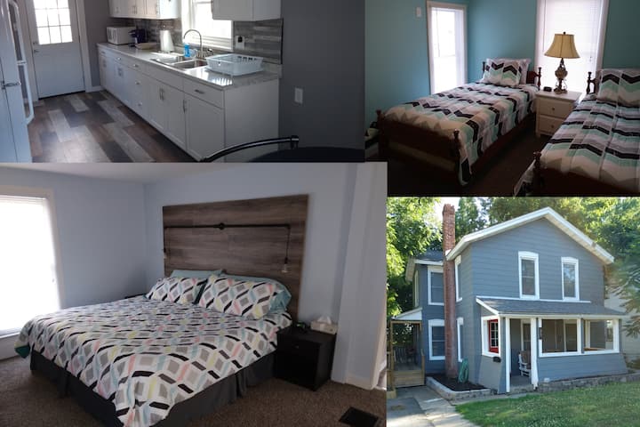 Cute & Cozy Blue House-no Cleaning Fee-king Bed - Finger Lakes, NY