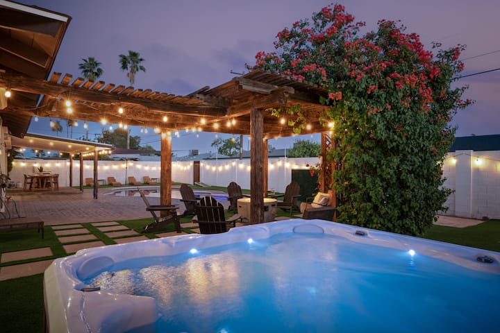 Paradise At The Palm - Pool, Hot Tub, Fire Pit - Scottsdale, AZ