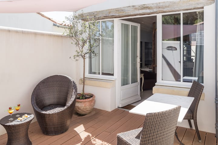 Suite Balnéo - Hôtel Plaisir-accès Spa 1h-parking - Ars-en-Ré