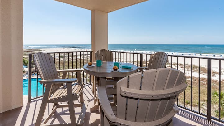 Phoenix East Unit 402 ~ 1 Br *Beachfront* Orange B - Alabama