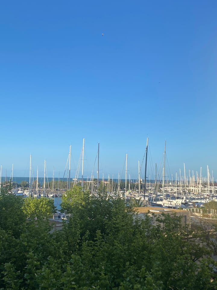 Magnifique Appartement  De 80 M2 Vue Mer Et Port - Mauguio