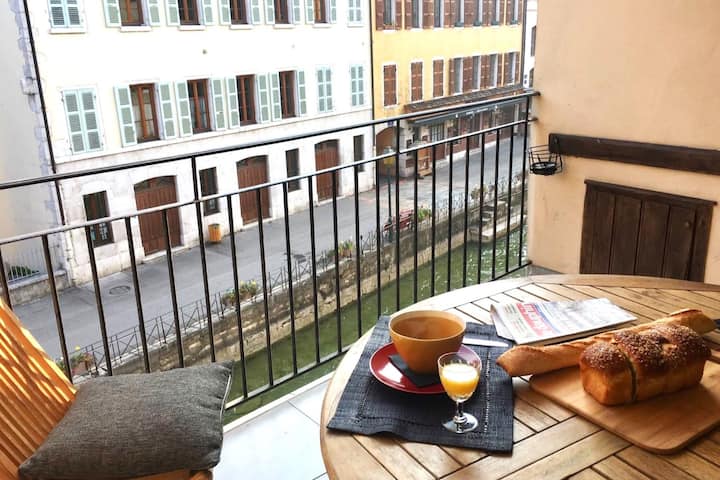 Sur Le Thiou, Cosy 2 Pers, En Vieille Ville - Lac d'Annecy