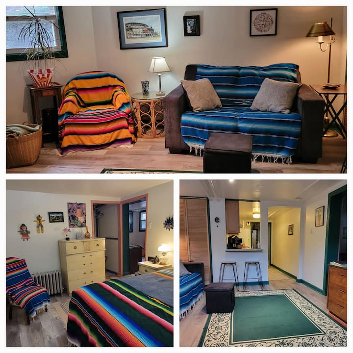 Cozy Garden-subterranean Apartment - Loyola University Chicago, Chicago