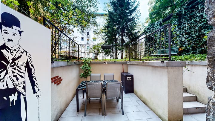 Chaplin - 2 Bedroom Garden Apartment - Ljubljana