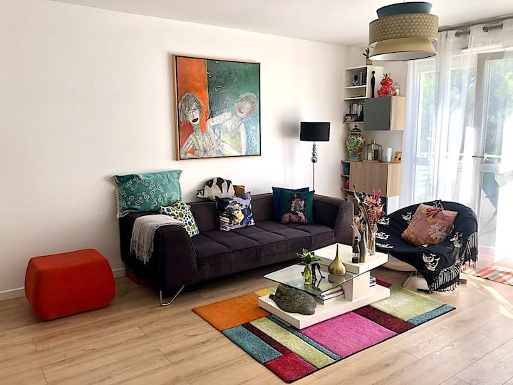 Le Colors: Hyper Centre, Calme, Superbet2, Terasse - Annecy-le-Vieux