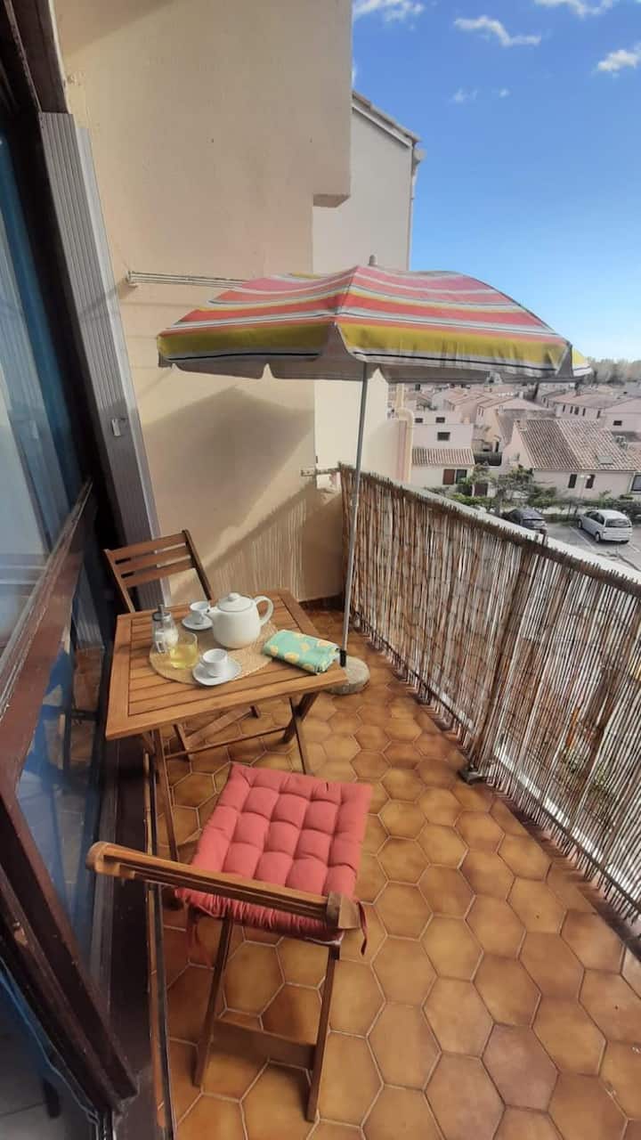 T3 "Les Saladelles"  Pour 5 Personnes - Port Camargue