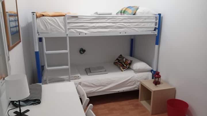 Habitación Sencilla/doble Triana - Camas