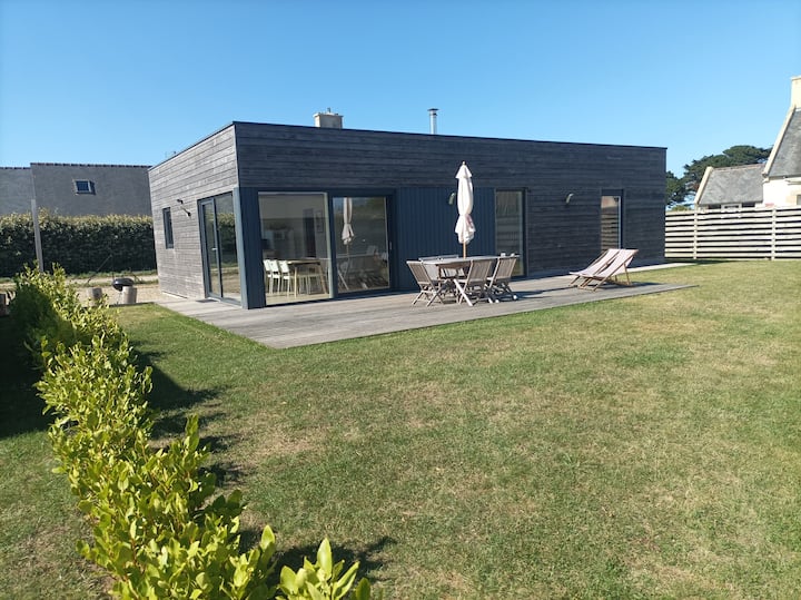 "Va Ty Vihan" Nieuw Huis Op 200 Meter Van Het Strand - Bretagne