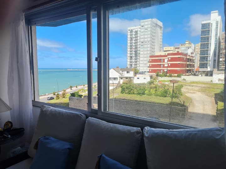Departamento 3 Ambientes Con Vista Al Mar - Mar del Plata