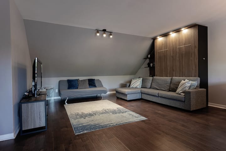 Condo Urbain Chaleureux Orford - Magog Avec Spas! - Orford, QC