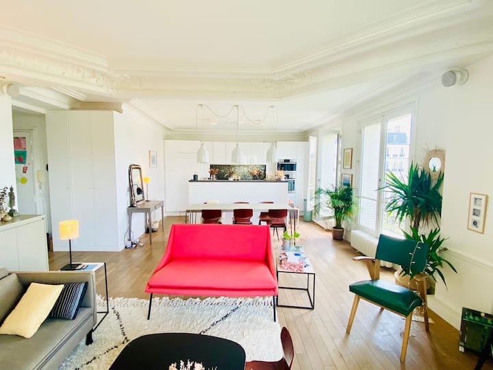 90m2 15 Min Opéra Champs Elysées.calme,soleil,vue - Levallois-Perret