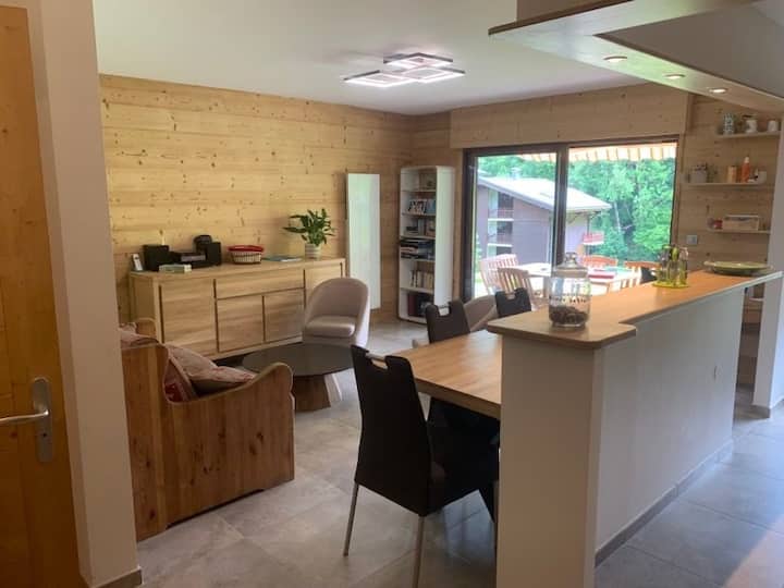 Appartement (60m2), Vue Mt-blanc à St-gervais. - Saint-Gervais-les-Bains
