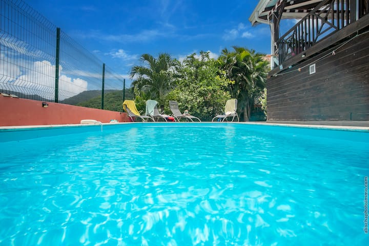 La Villa Lélo (7 Personnes + 1 Bébé - Martinique