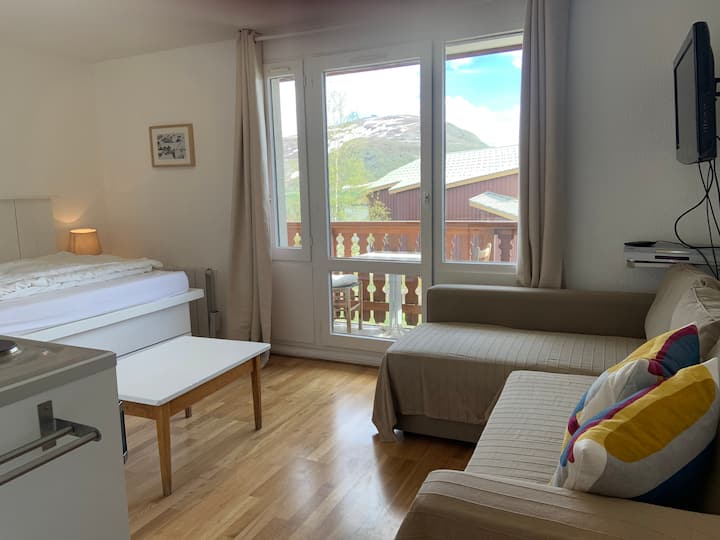 Tres Joli Studio, Secteur Calme - Villard-Reculas