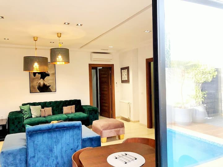 Cosy Loft Piscine à La Soukra/marsa - Tunisie