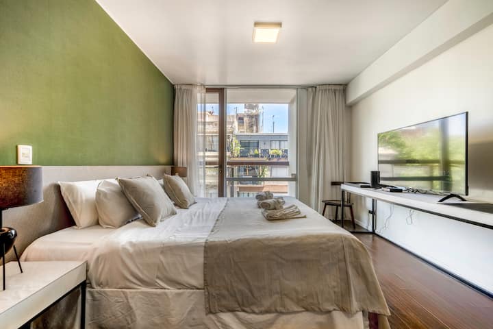 ★ Palermo Soho ★ Luxury Studio With Gym & Pool! - Buenos Aires