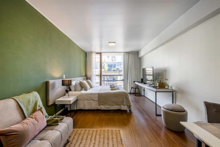 ★ Palermo Soho ★ Luxury Studio With Gym & Pool! - 阿根廷