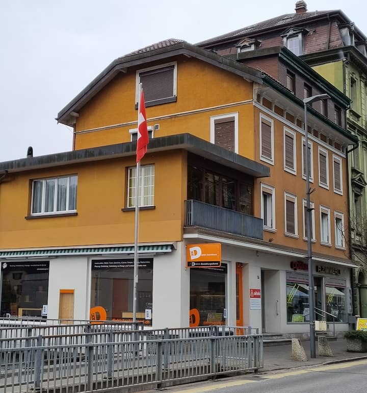 City Apartment 30 - River & Mountain View - Wilderswil