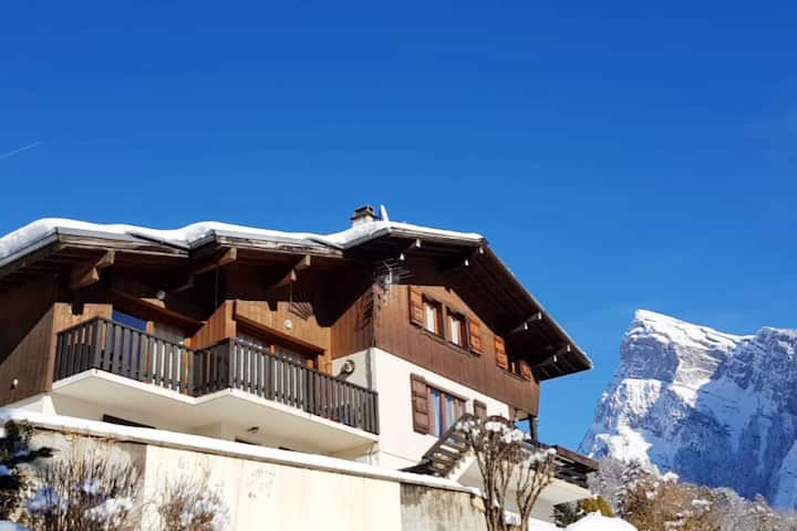 Chalet De Charme Vue Panoramique Proche Centre - Samoëns
