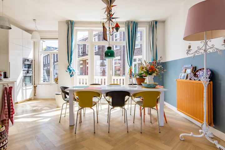 3 Slaapkamer Familie Apt. - Charmant, Licht & Ruim - Amsterdam