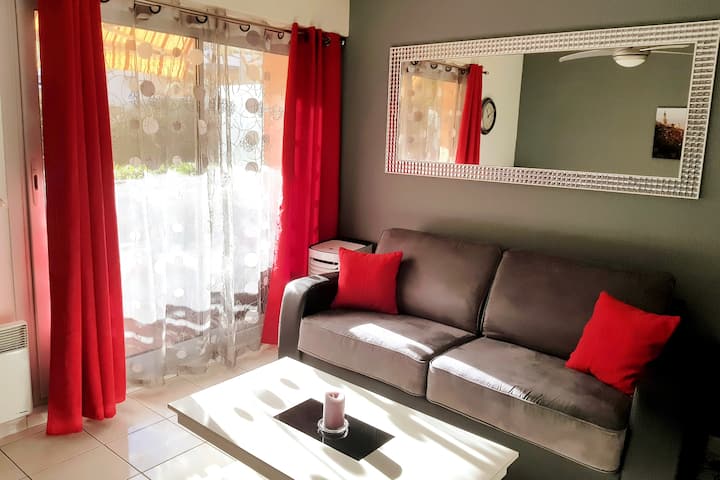 Studio Calme Parking Proche Plage Monaco Et Menton - Montecarlo