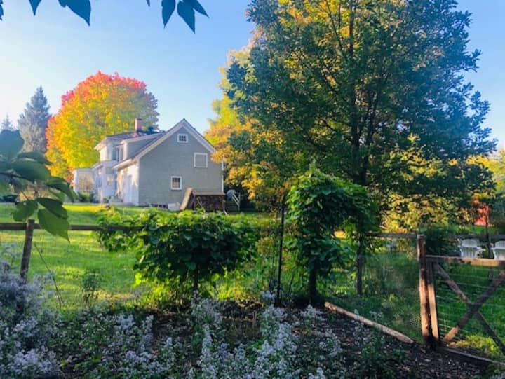 La Grande Maison Verte Aux Lilas - Vallée-Bleue