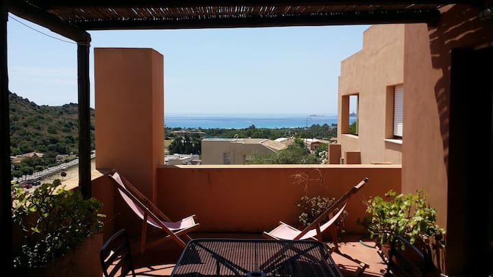 Villasimius Centro Attico Per 4 Persone + Garage - Sardaigne