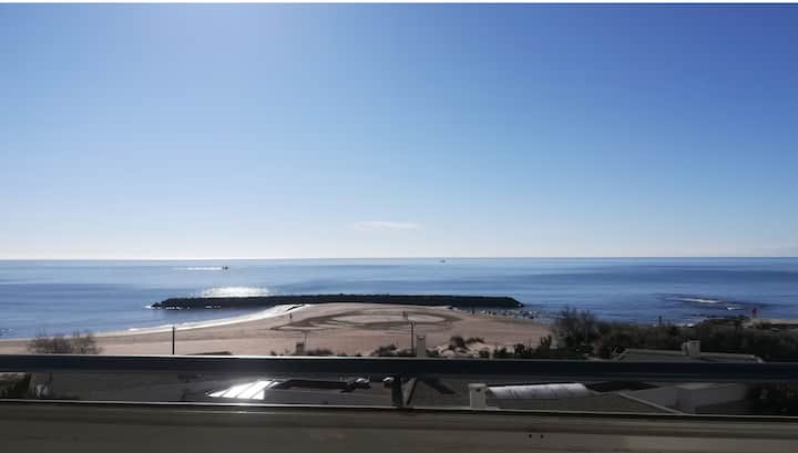 Cap D'agde  Rochelongue  Magnifique Vue Sur La Mer - Le Grau d'Agde