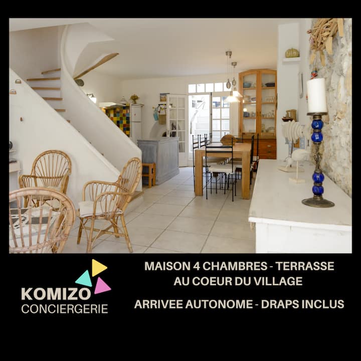 ⭐️L'argus⭐️ Maison De Charme à Proximité De La Mer - La Franqui