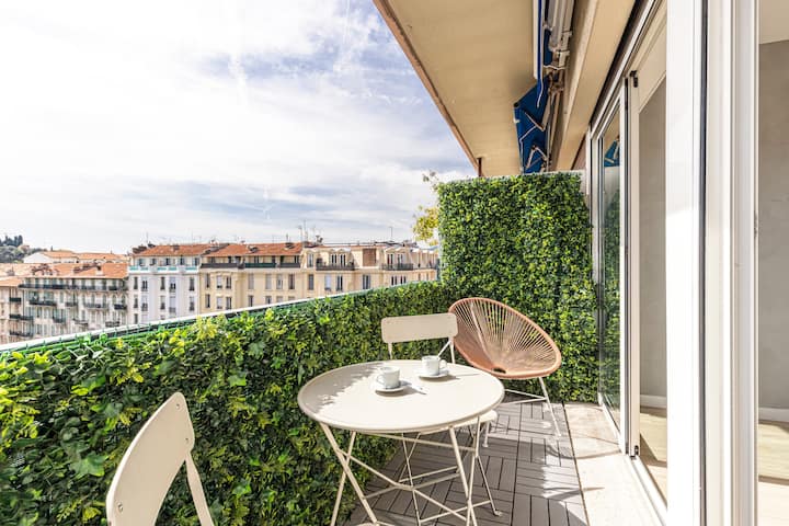 Nice Le Port - Appartement Climatisé Avec Balcon - Musée Matisse, Nice