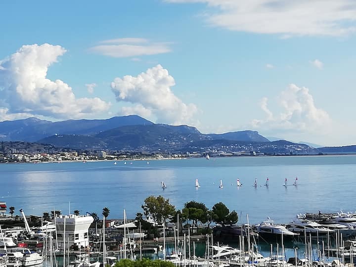 Vue Mer Exceptionnelle 2 Pièces Nice / Côte D'azur - Villeneuve-Loubet