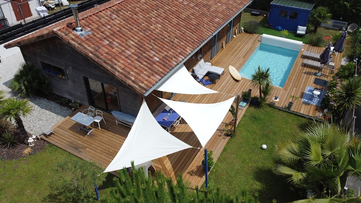 Maison Classé Avec Piscine Située à 5 Mn Ds Plages - Hossegor