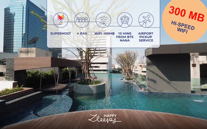 Hpzp_110-2_nana Bts & Asoke Mrt/500wifi/30day - Bangkok