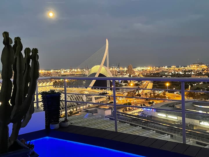 Apartamento áTico Loft Ciencias - スペイン バレンシア