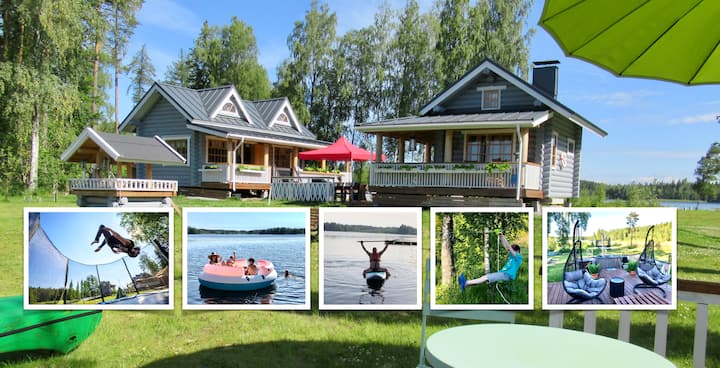 Villa + Sauna/guesthouse Disher, Wifi, Ev Charge - Pyhäranta