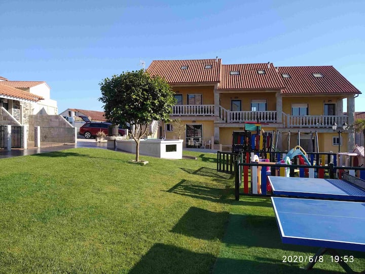 Aqualecer I. Apartment 1 Hab Terraza-salida Jardín - Galicia