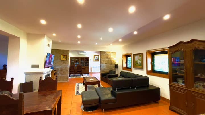 Luxury Villa Private Pool Diving Board Bbq Internet Games Room 30 Min Porto - Penafiel